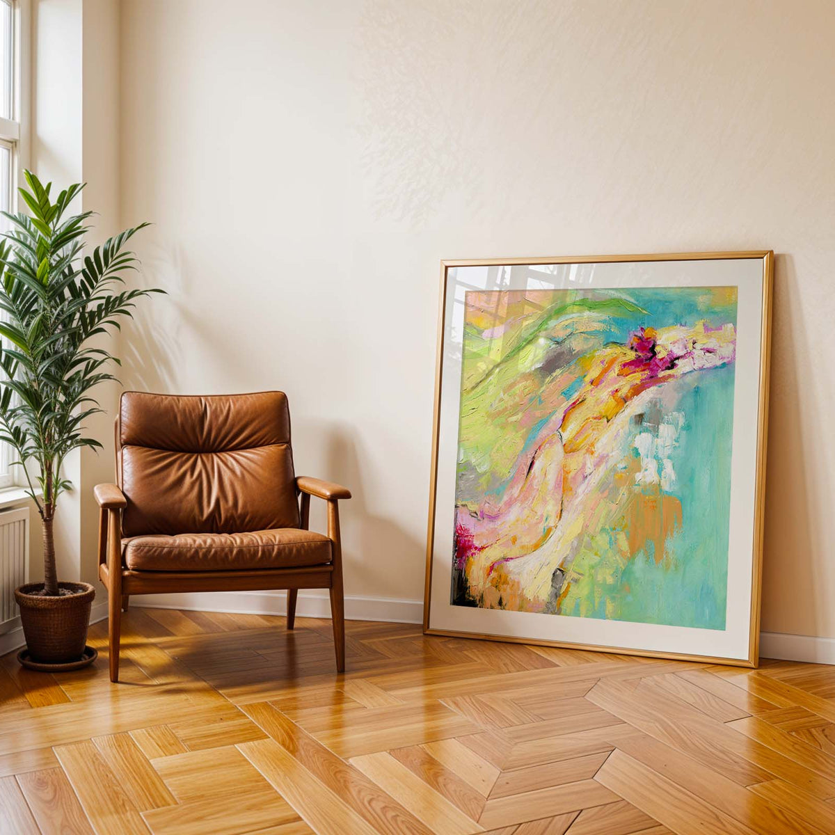 Colourful Abstract Art Prints to brighten your walls and boost your mo ...