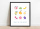 Fruit of the Spirit Wall Art, Modern Christian Poster, Faith Gift ...