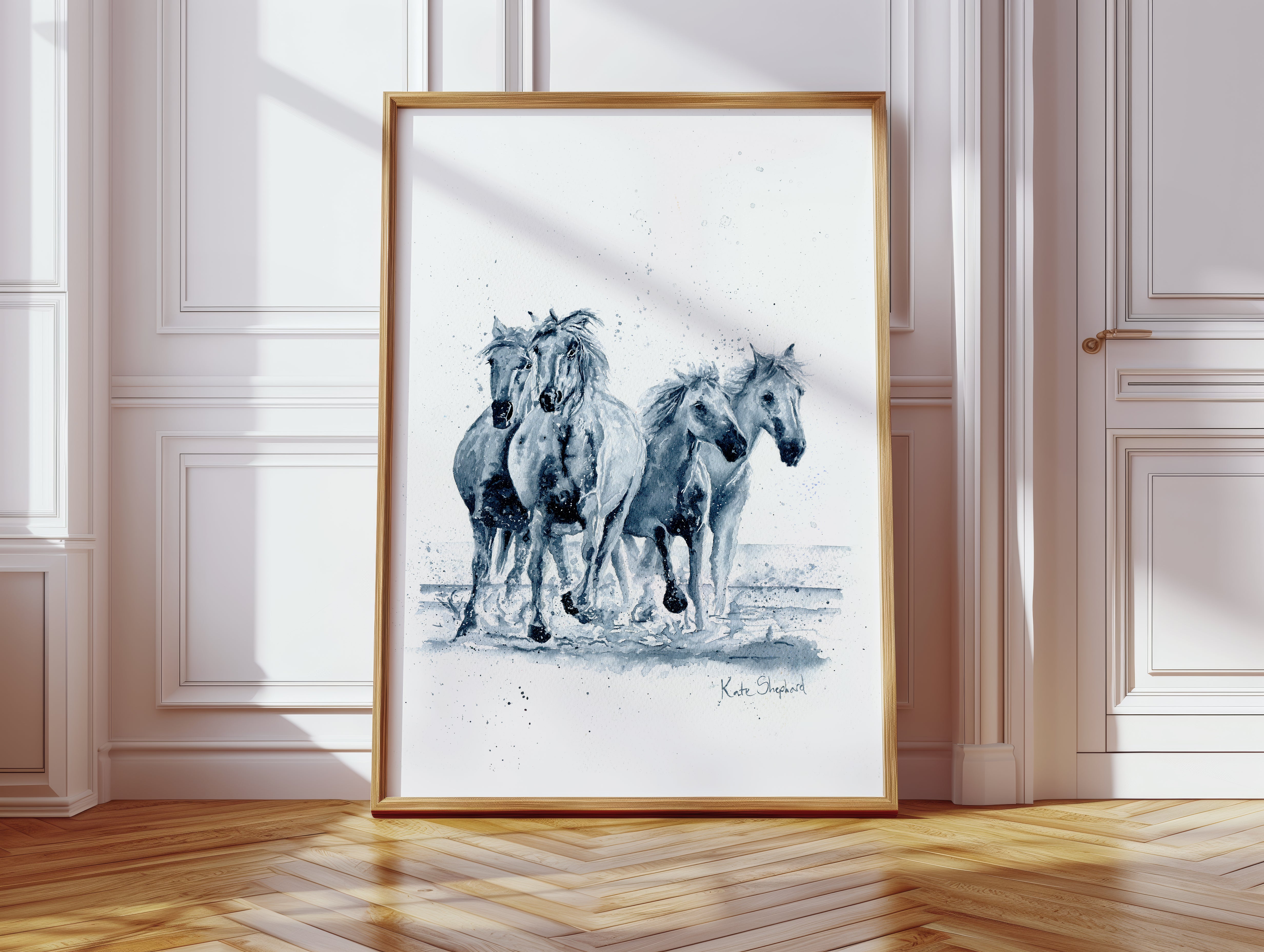 Running horse painting store
