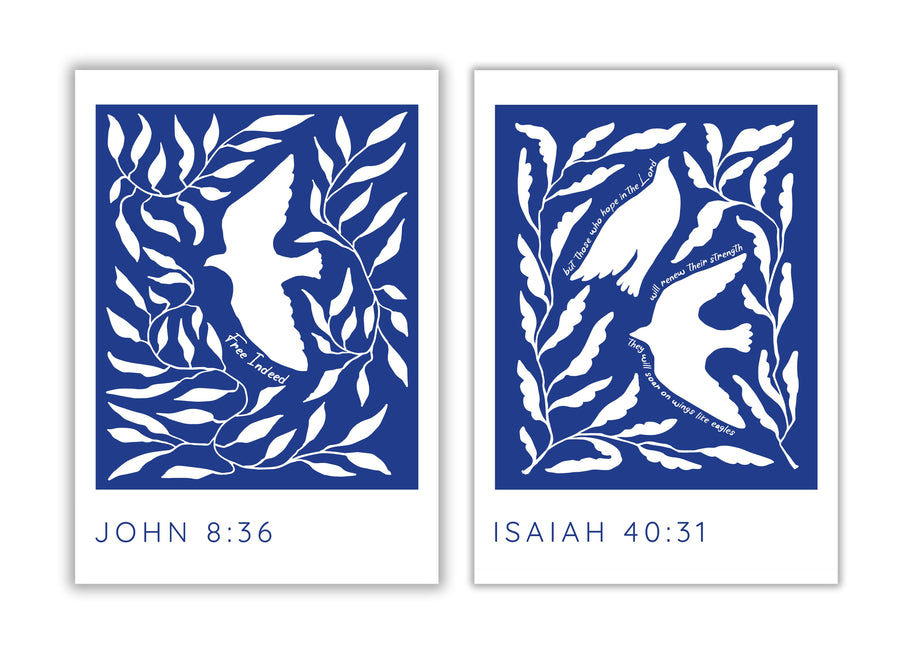 Contemporary Christian Art Modern Scripture Prints Bible Verse Decor ...