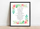 The Lord's Prayer Poster, Scripture Wall Art, Religious Wall Art ...