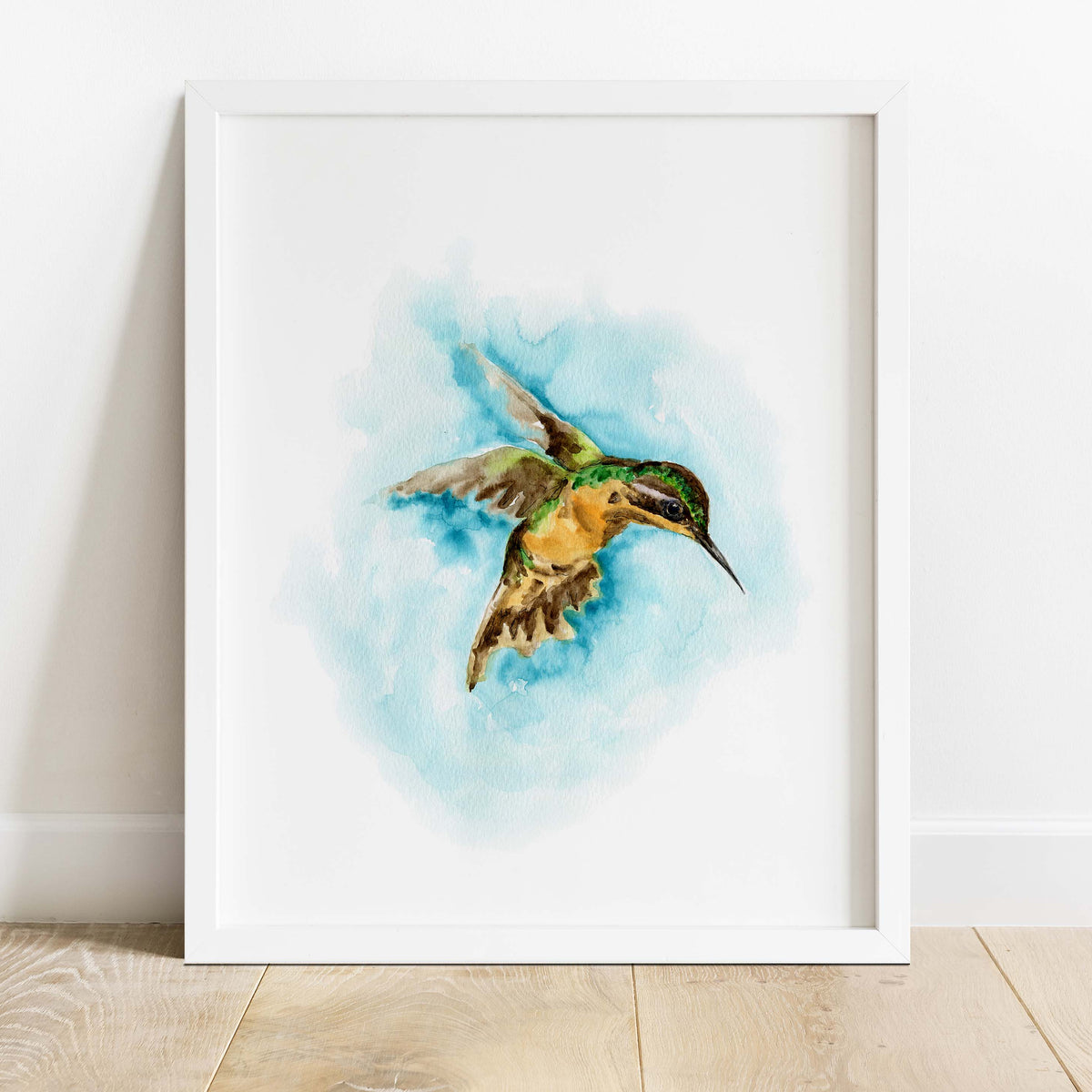 Loose Watercolor Hummingbird Print, Hummingbird Wall Art, Bird Prints ...
